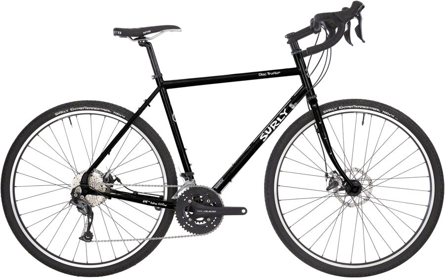 Surly Disc Trucker Bike - 700c, Steel, Hi-Viz Black